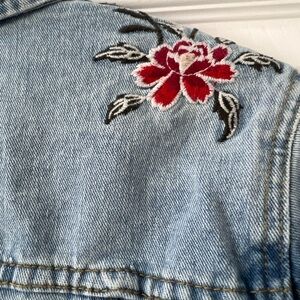 Gianni Bini | Jackets & Coats | Gianni Bino Floral Embroidered Landon ...